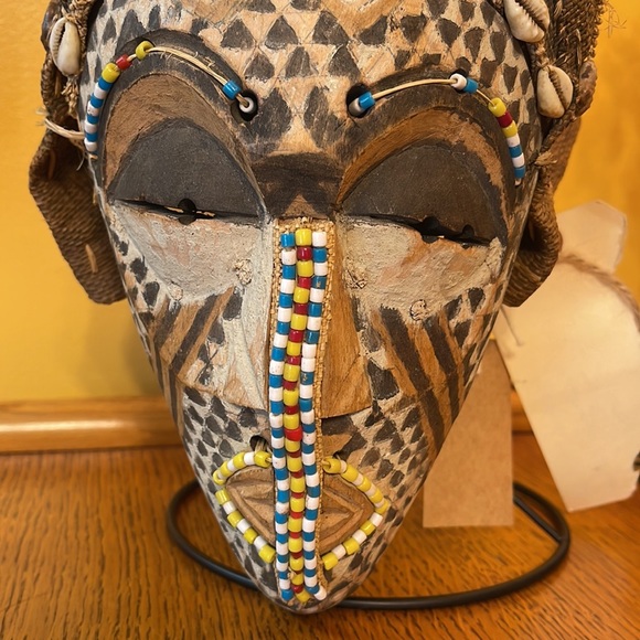 Vintage | Art | Vintage 94s Bantu Tribal Mask Vintage Hooded West ...